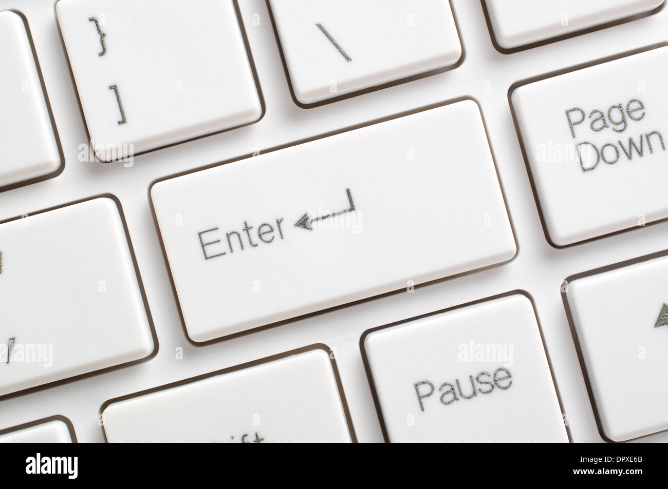 Messaggio sulla tastiera tasto invio immagini e fotografie stock ad ...