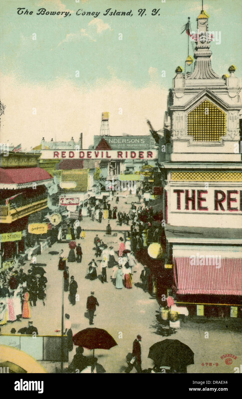 Coney island 1900s immagini e fotografie stock ad alta risoluzione - Alamy