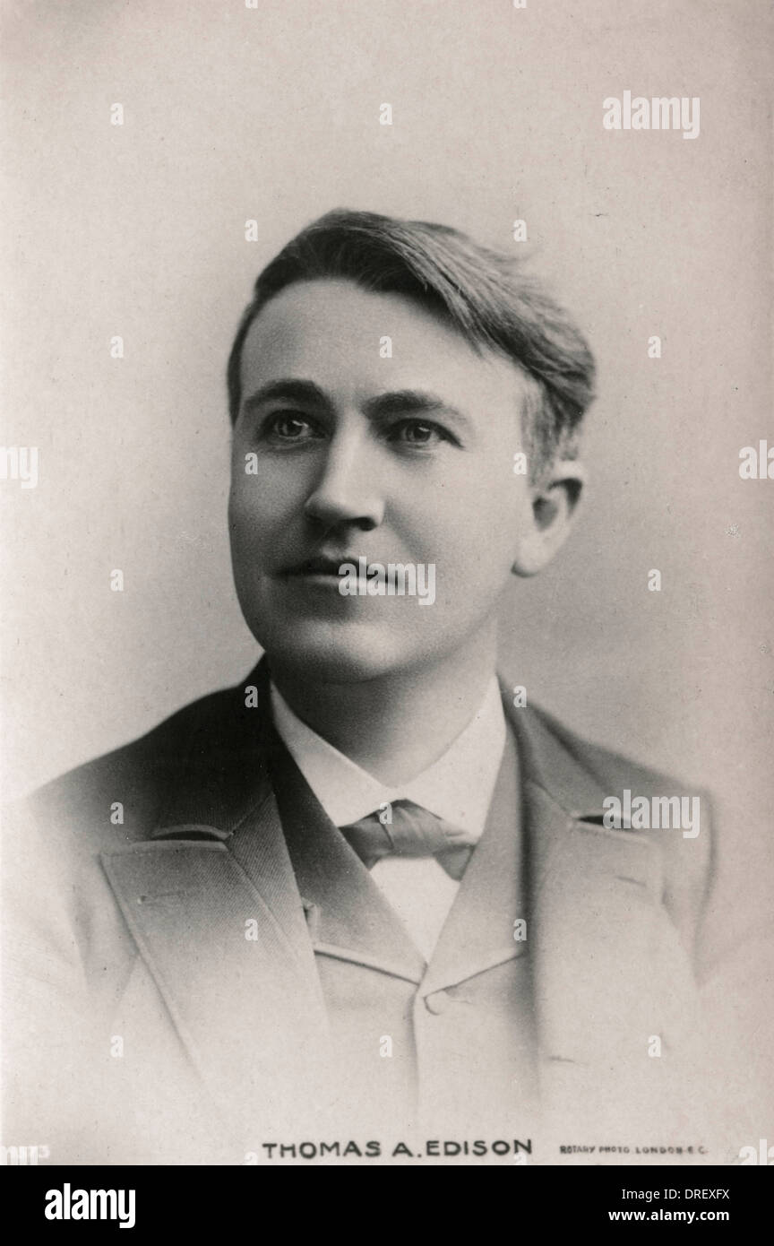 Thomas edison immagini e fotografie stock ad alta risoluzione - Alamy