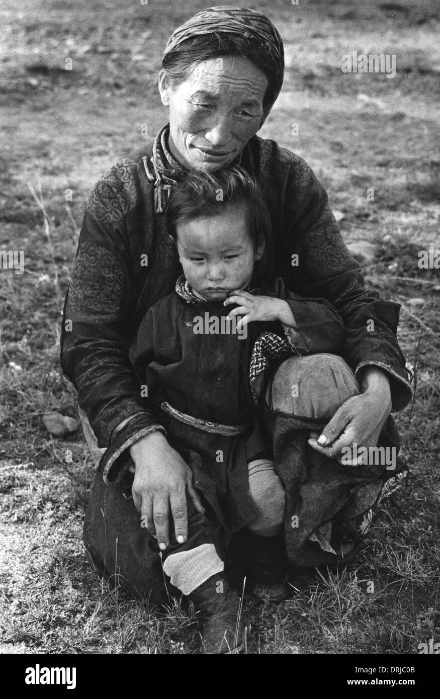 Donne mongole Foto e Immagini Stock in Bianco e Nero - Alamy