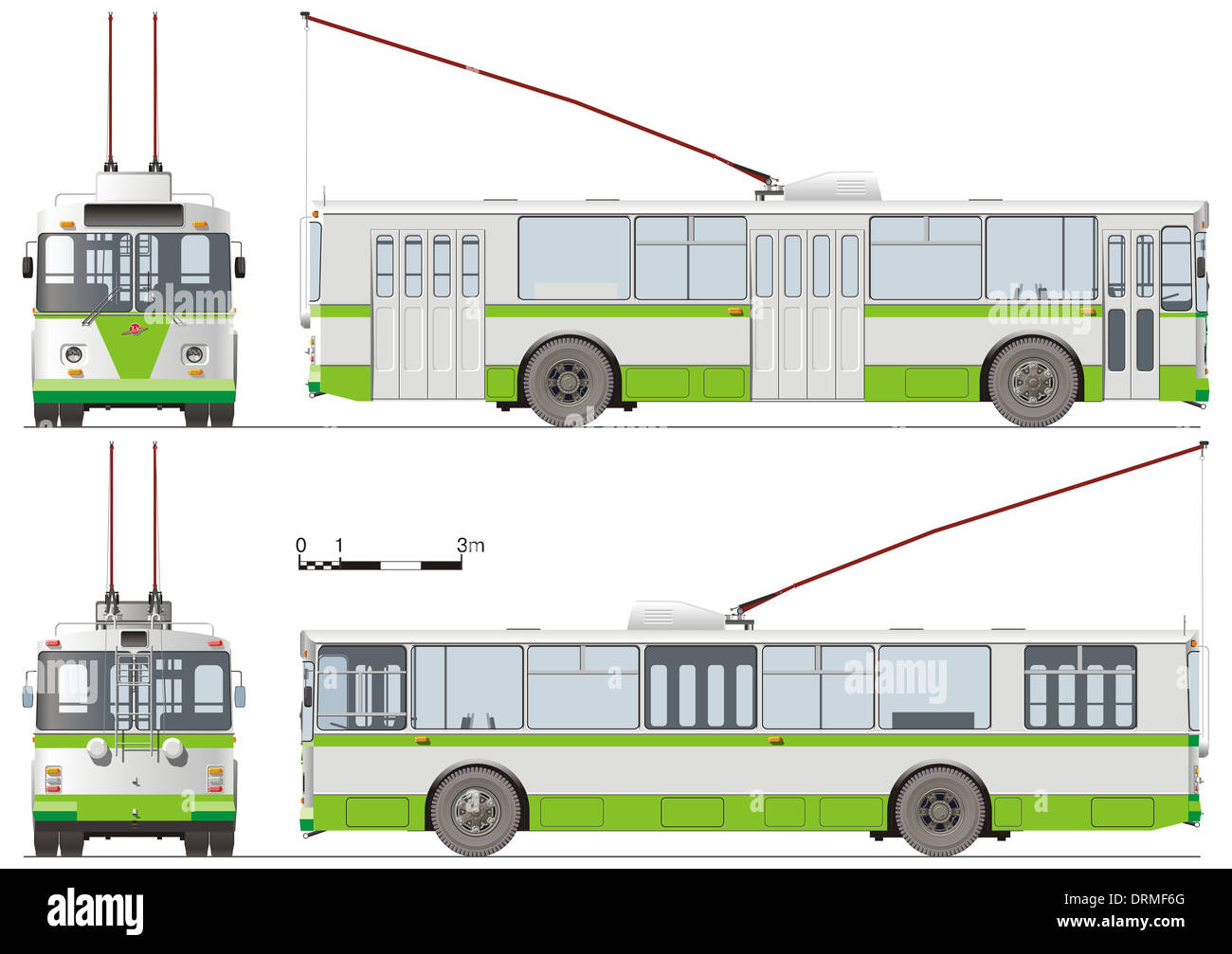 Linea del filobus immagini e fotografie stock ad alta risoluzione - Alamy