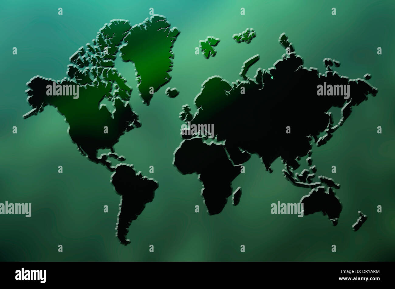 Vecchia mappa poster map immagini e fotografie stock ad alta ...