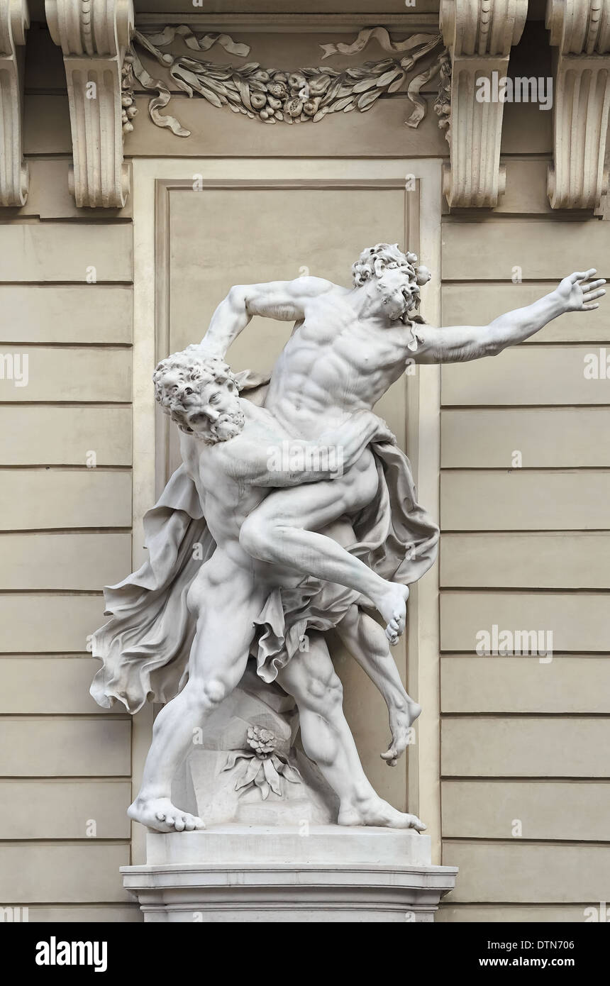 Hercules wrestling with antaeus immagini e fotografie stock ad alta ...