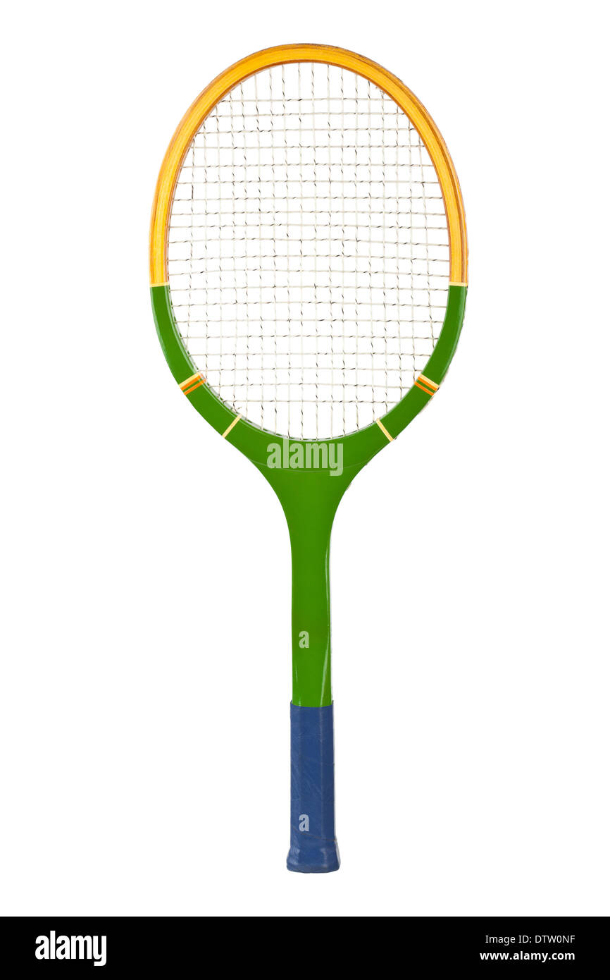 Vecchia racchetta da tennis in legno immagini e fotografie stock ad ...