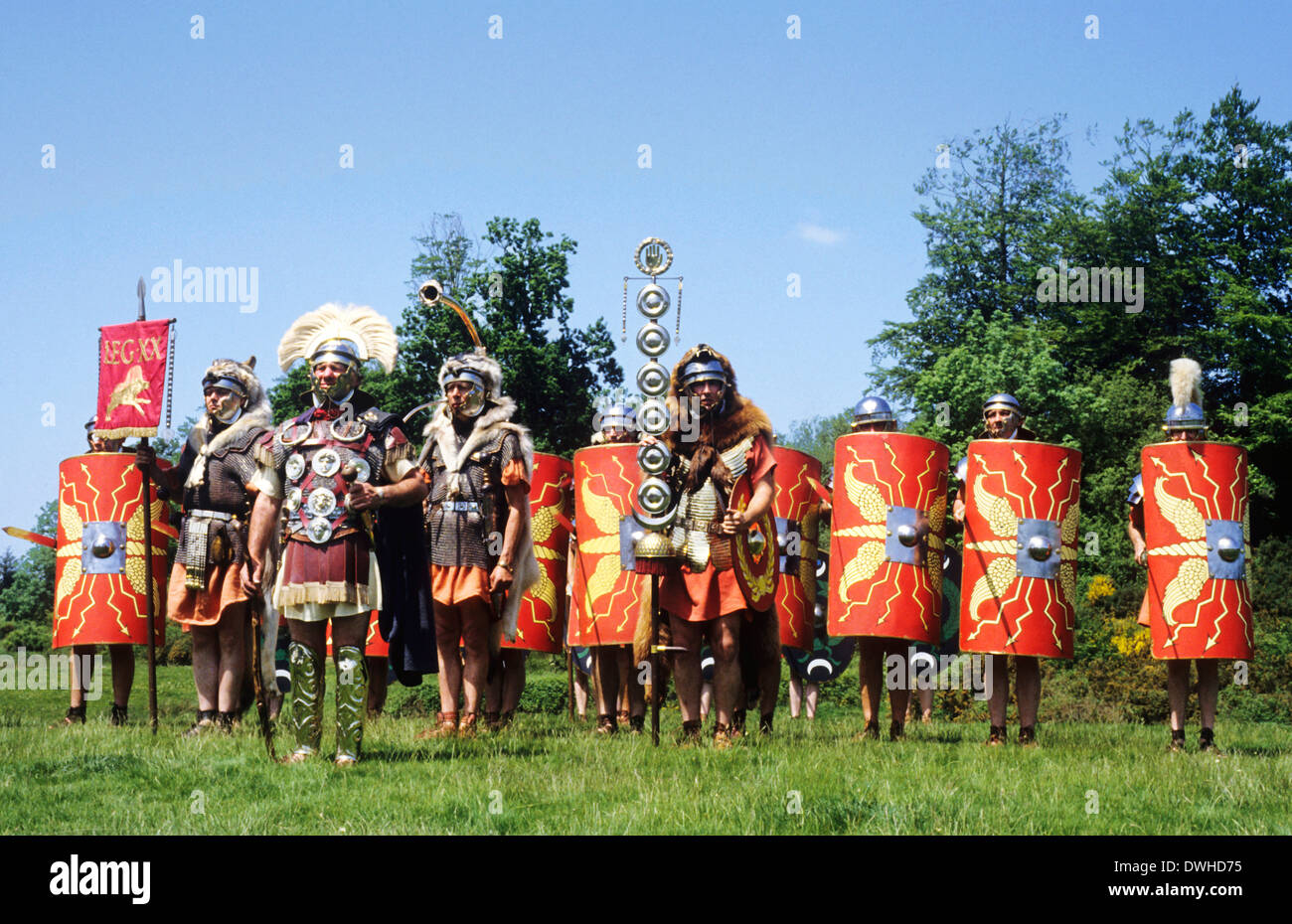 Coorte legionaria romana immagini e fotografie stock ad alta ...