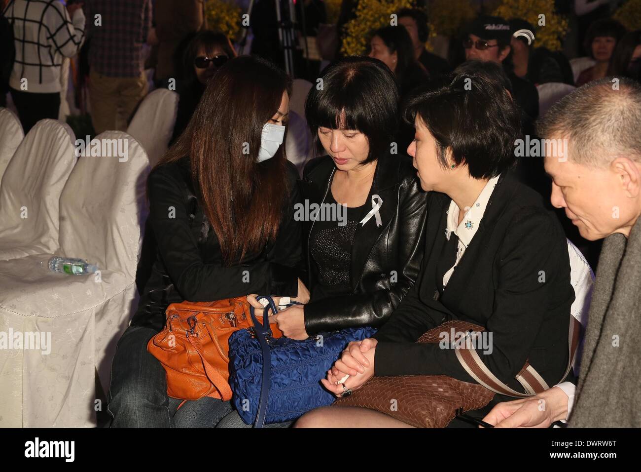 Dei funerali del compianto cantante Gao Lingfeng tenutasi a Taipei il ...