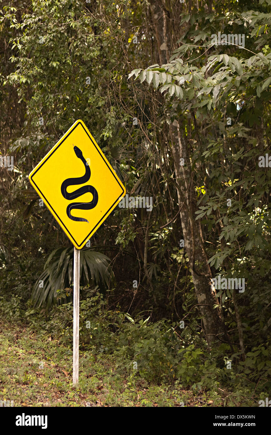Cartello Stradale Della Fauna Selvatica Immagini e Fotos Stock - Alamy