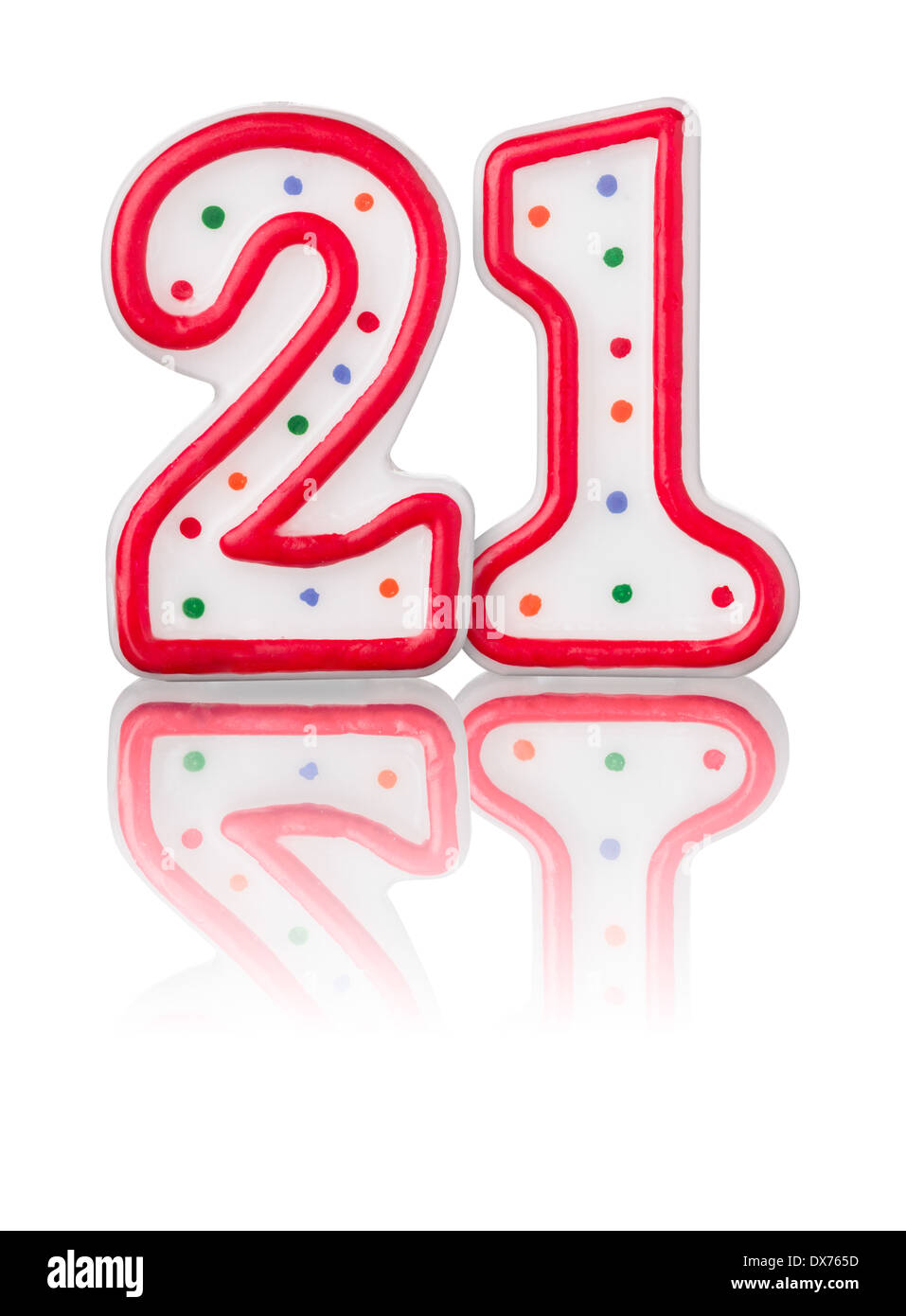 Numeral 21 twenty one isolated immagini e fotografie stock ad alta ...