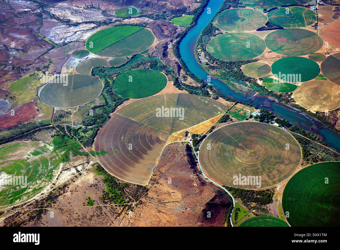 Sistema di irrigazione circolare immagini e fotografie stock ad alta ...