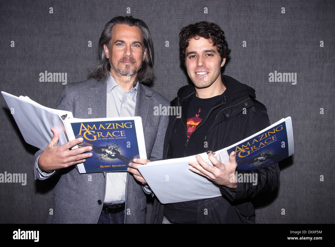 Robby Benson e Josh Giovani in prova per "Amazing Grace: la Epic New ...