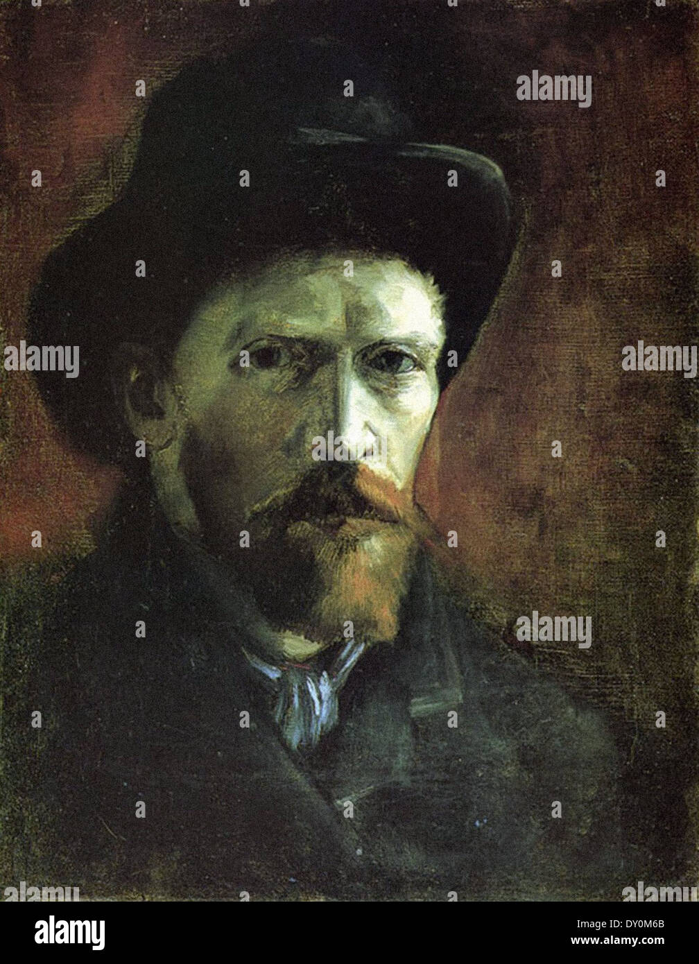 Autoritratto con cappello di feltro immagini e fotografie stock ad alta ...