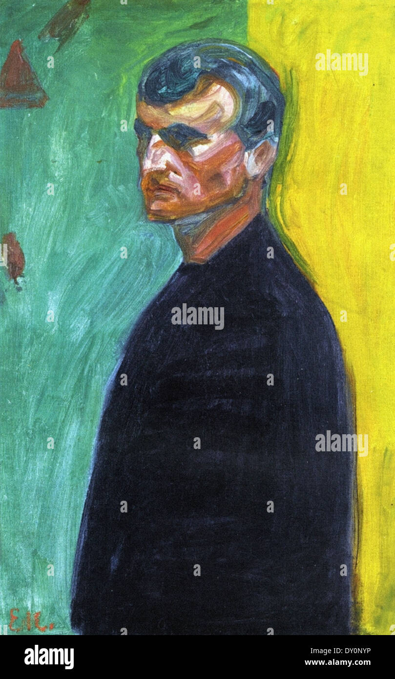 Edvard munch autoritratto immagini e fotografie stock ad alta ...