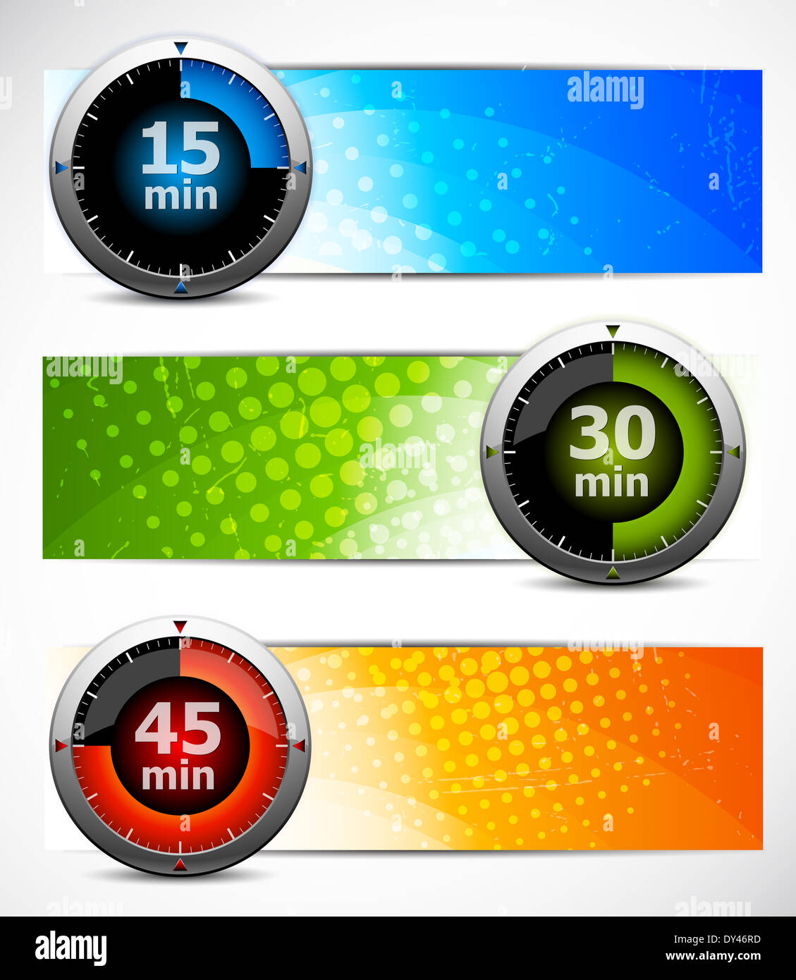 Set di timer immagini e fotografie stock ad alta risoluzione - Alamy