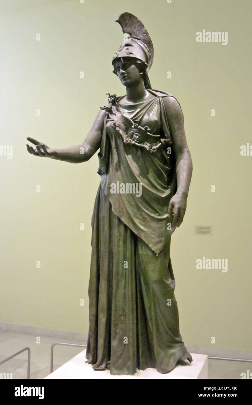 Il 'Pireo Athena', un 4th-secolo a.c. bronzo, Museo Archeologico, Pireo ...