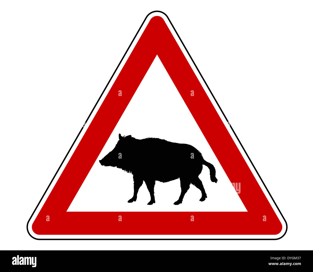 Cartello stradale dei cervi Immagini senza sfondo e Foto Stock ...