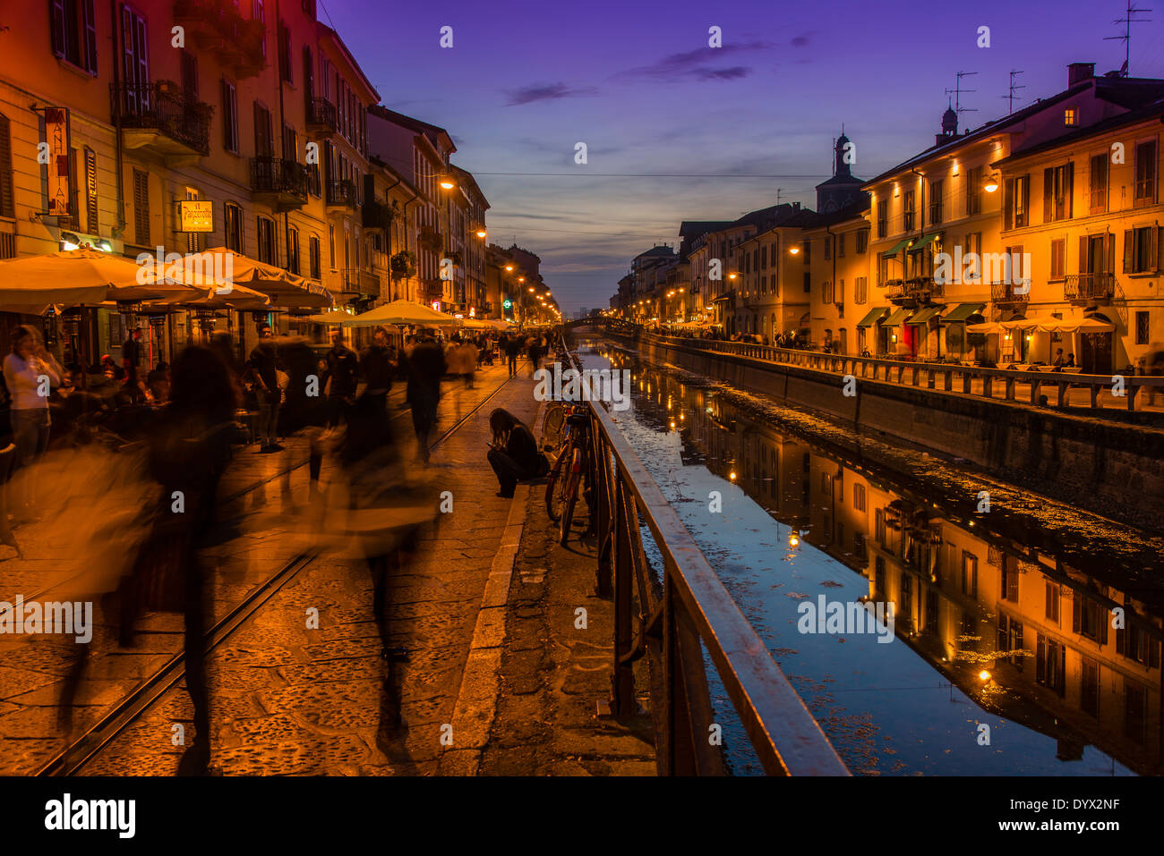 Milan naviglio grande immagini e fotografie stock ad alta risoluzione ...