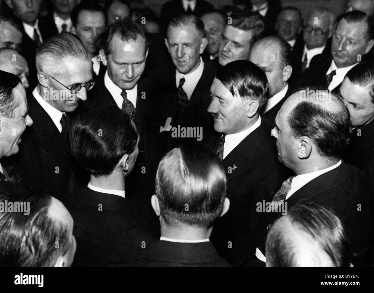 Joseph goebbels and adolf hitler Foto e Immagini Stock in Bianco e Nero ...