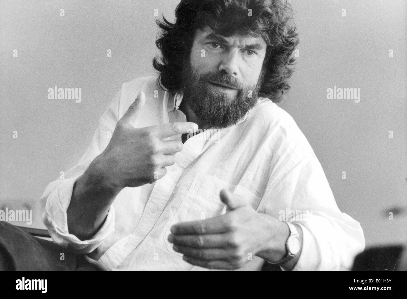 Reinhold messner Foto e Immagini Stock in Bianco e Nero - Alamy