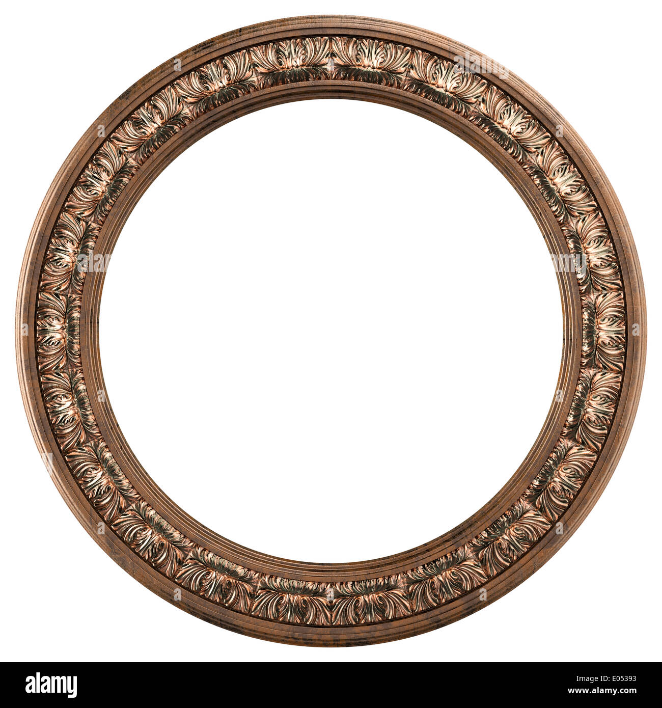 Cornice rotonda antica oro immagini e fotografie stock ad alta ...