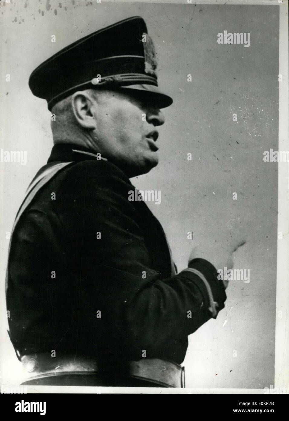 Mussolini 1938 immagini e fotografie stock ad alta risoluzione - Alamy