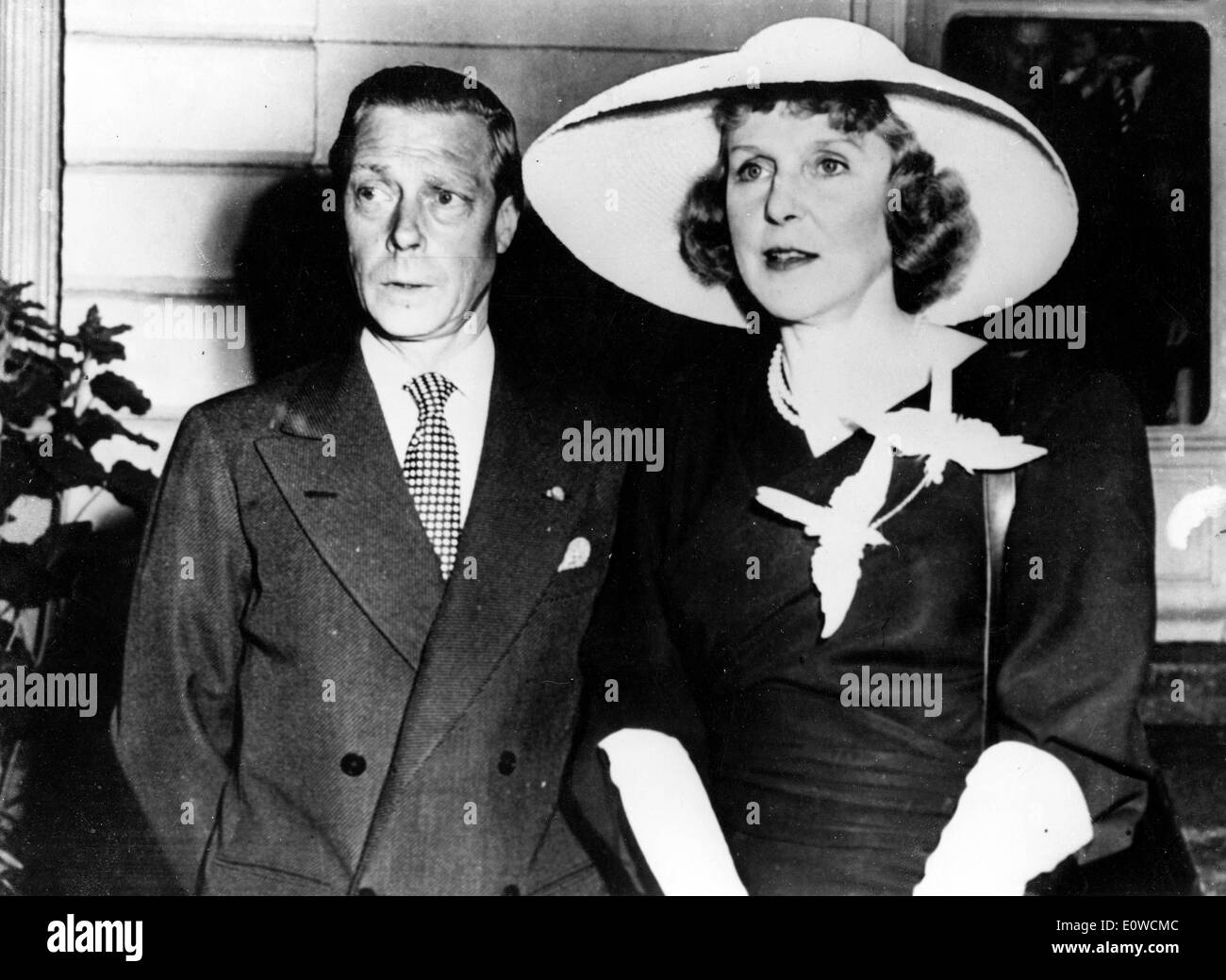 Re imperatore edward viii Foto e Immagini Stock in Bianco e Nero - Alamy