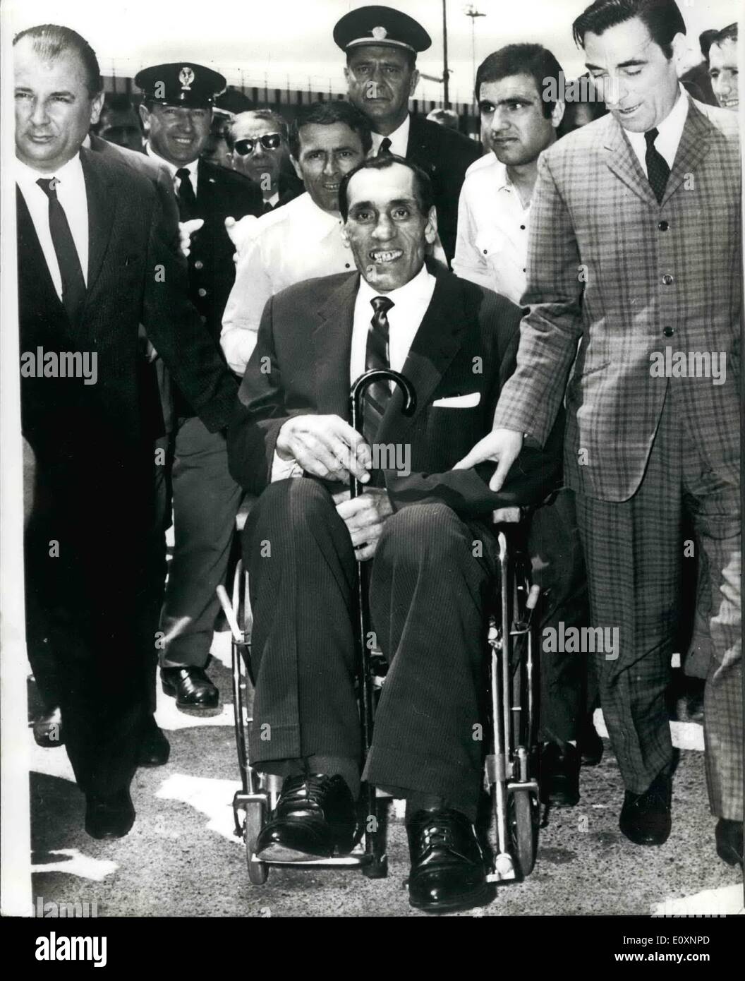 Maggio 05, 1967 - Carnera viene a casa; Primo Carnera, difficoltà ex ...