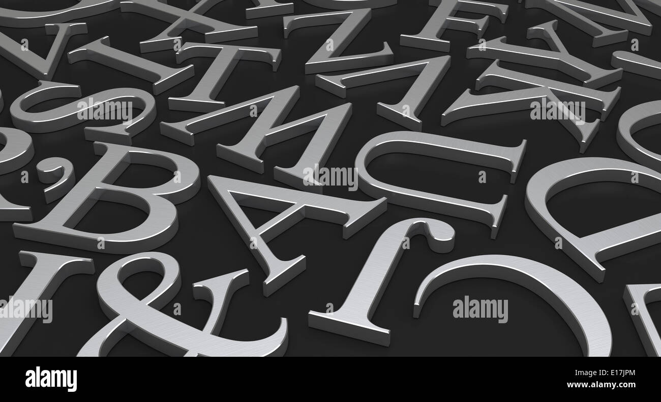 Lettere e alfabeto immagini e fotografie stock ad alta risoluzione - Alamy