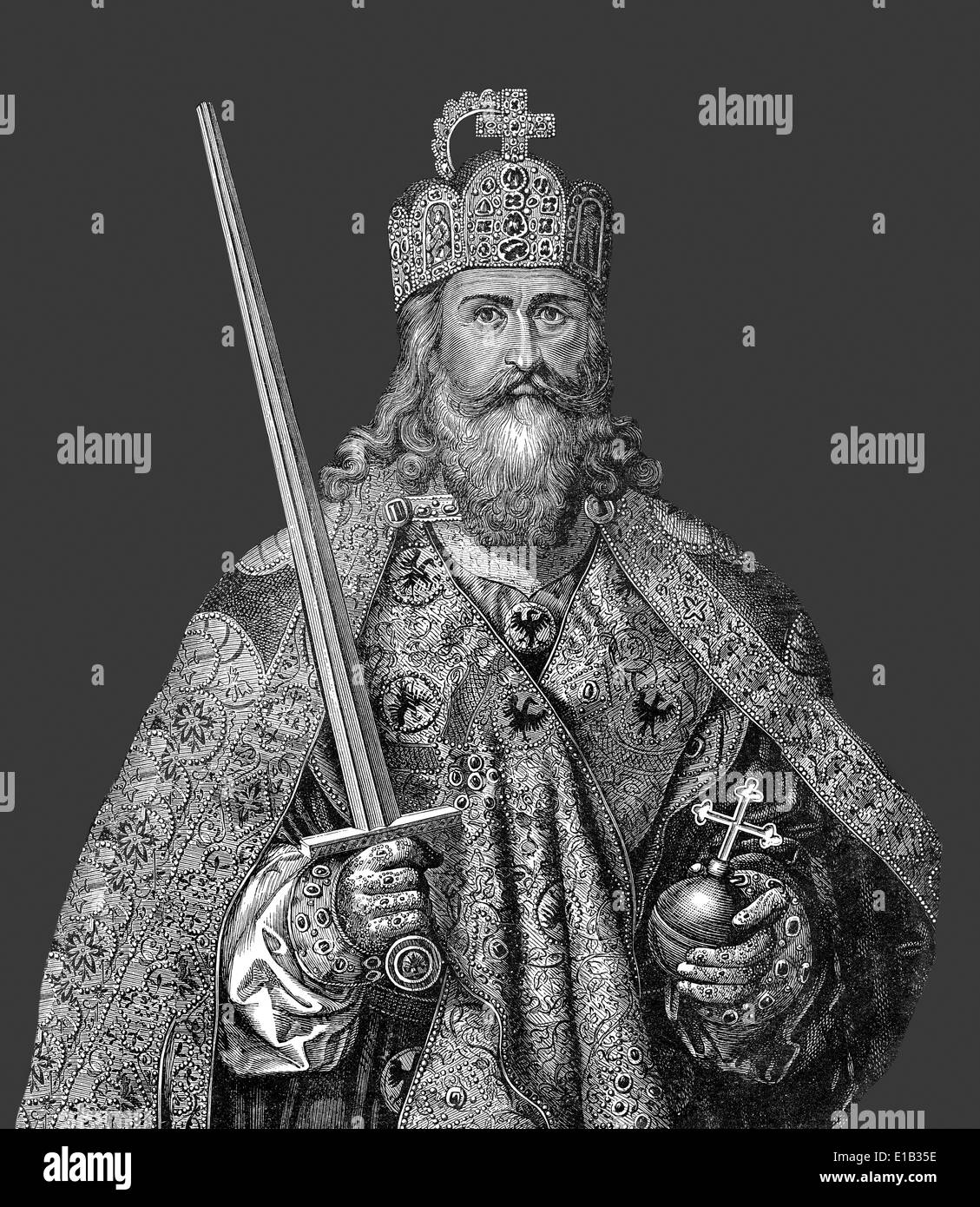 Carlo magno ritratto immagini e fotografie stock ad alta risoluzione ...