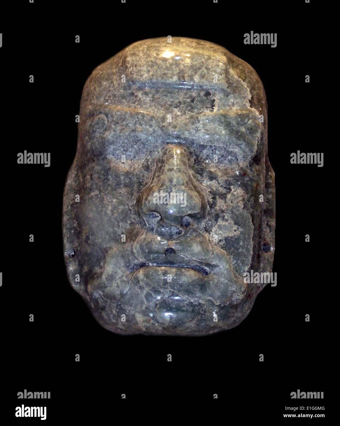 Maschera di giada di un dio antropomorfo immagini e fotografie stock ad ...