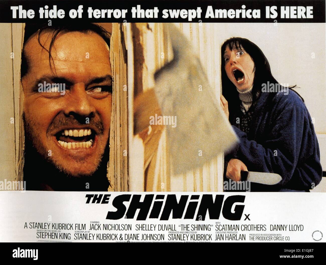Jack nicholson the shining immagini e fotografie stock ad alta ...
