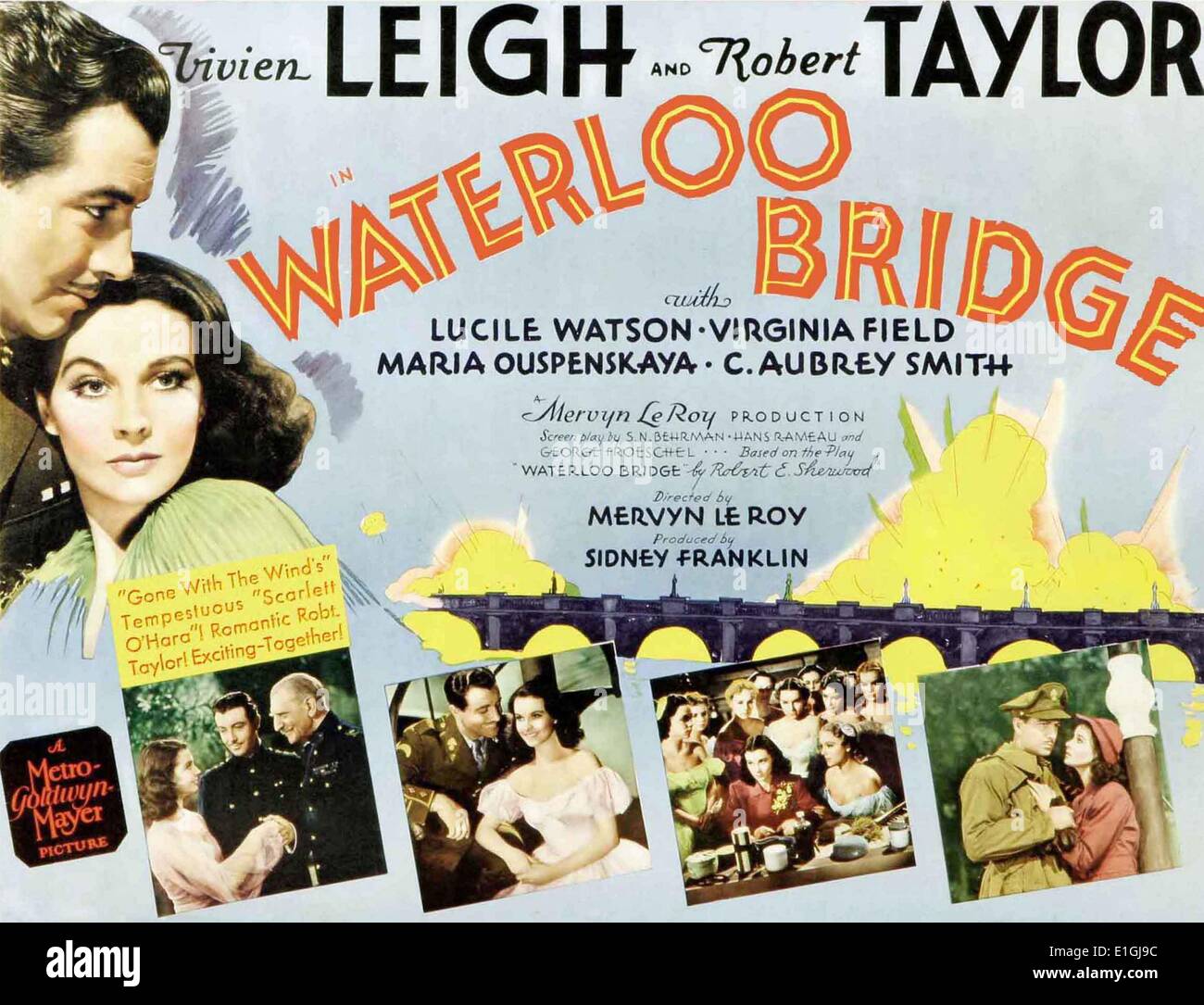 Waterloo bridge 1940 robert taylor immagini e fotografie stock ad alta ...