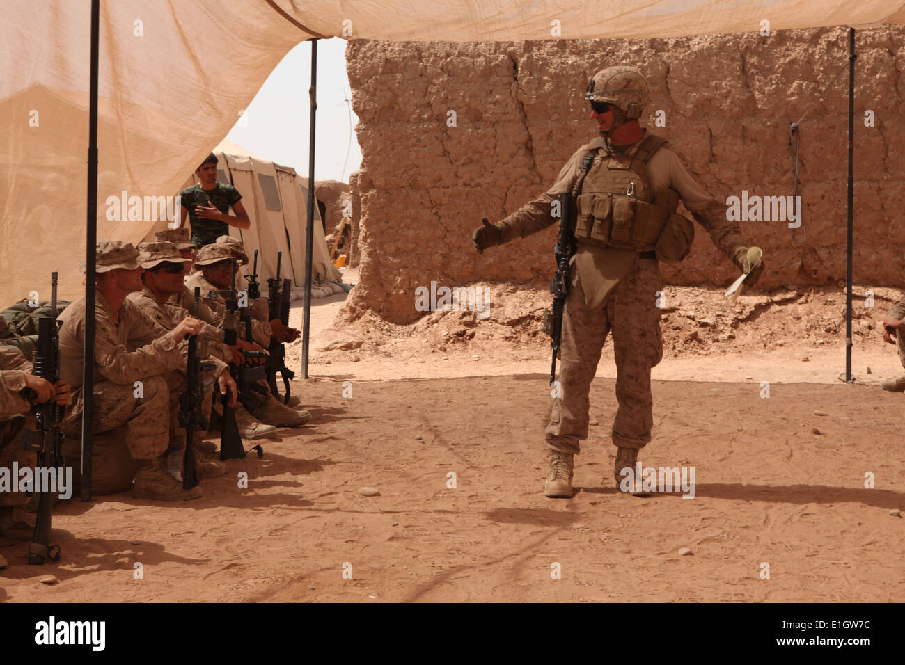 Sgt maj jim lanham immagini e fotografie stock ad alta risoluzione - Alamy