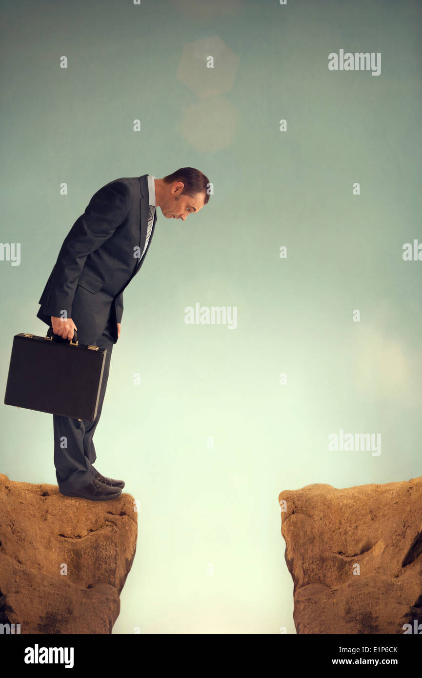 Concetto di burrone immagini e fotografie stock ad alta risoluzione - Alamy