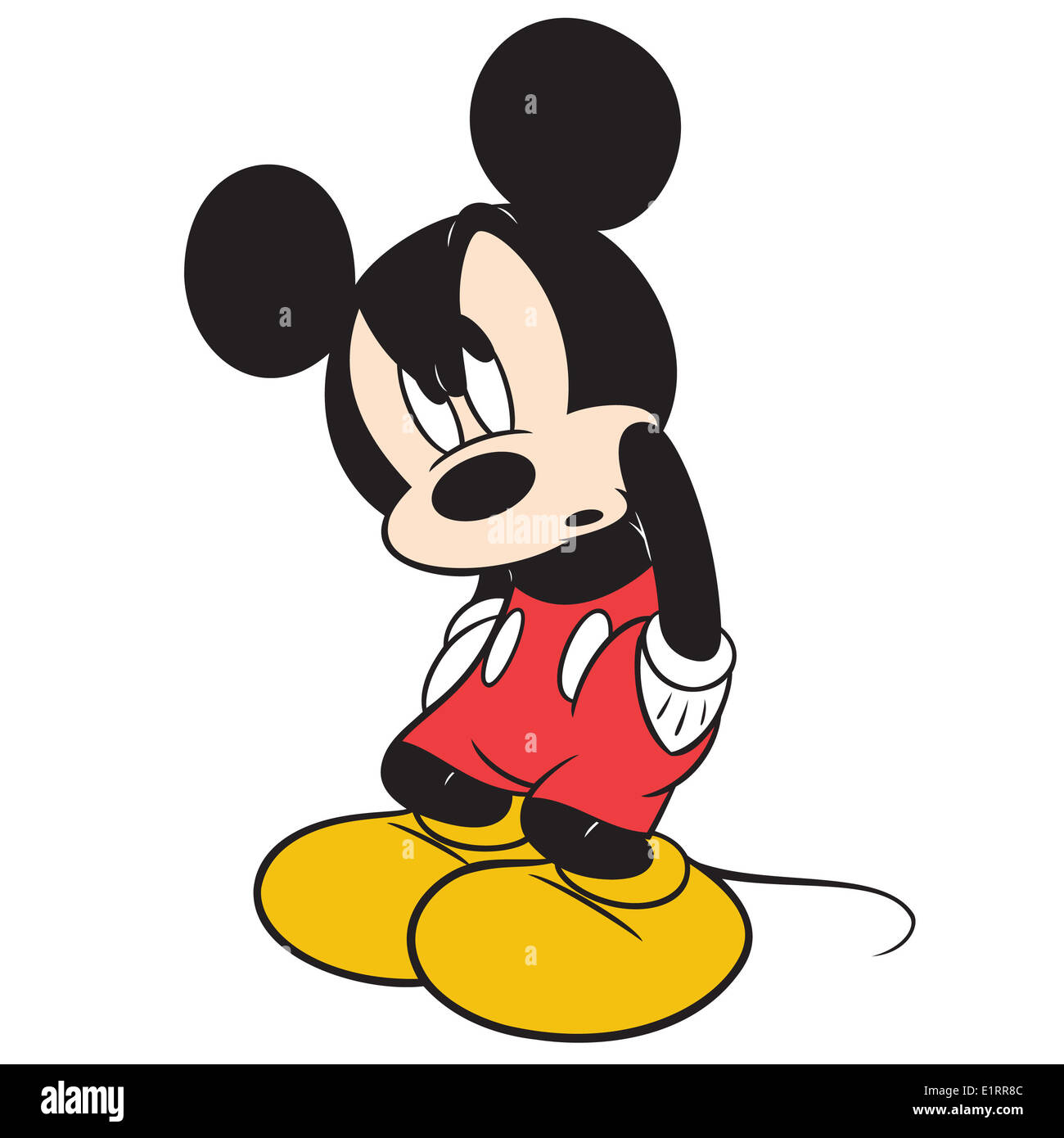Fondo blanco de mickey mouse immagini e fotografie stock ad alta ...