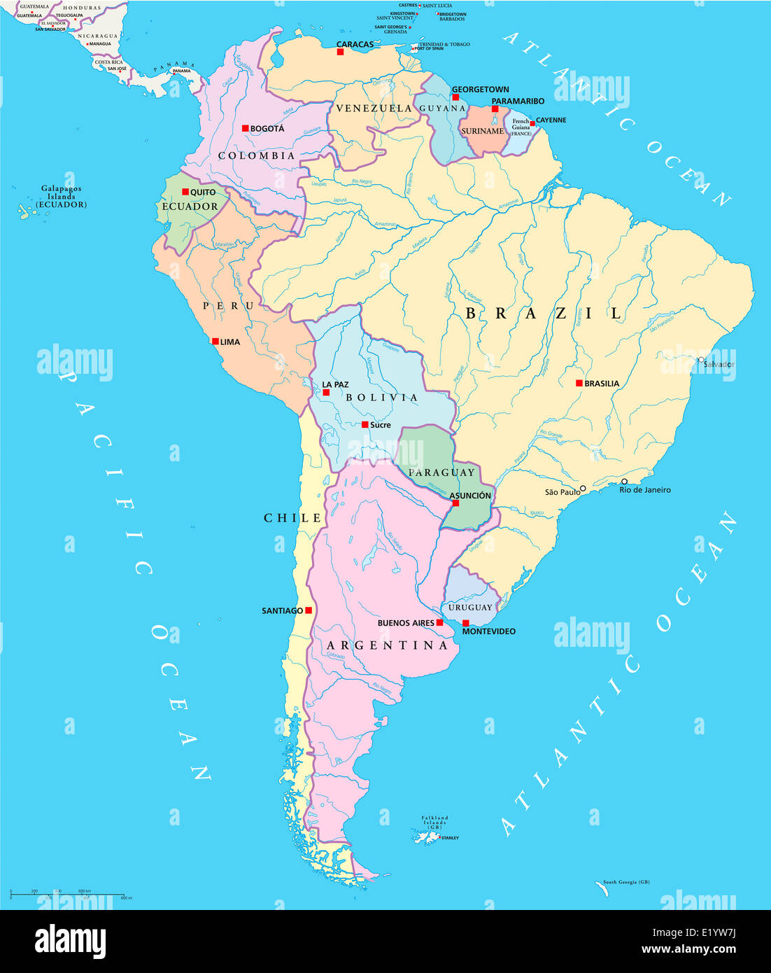 South america continent immagini e fotografie stock ad alta risoluzione ...
