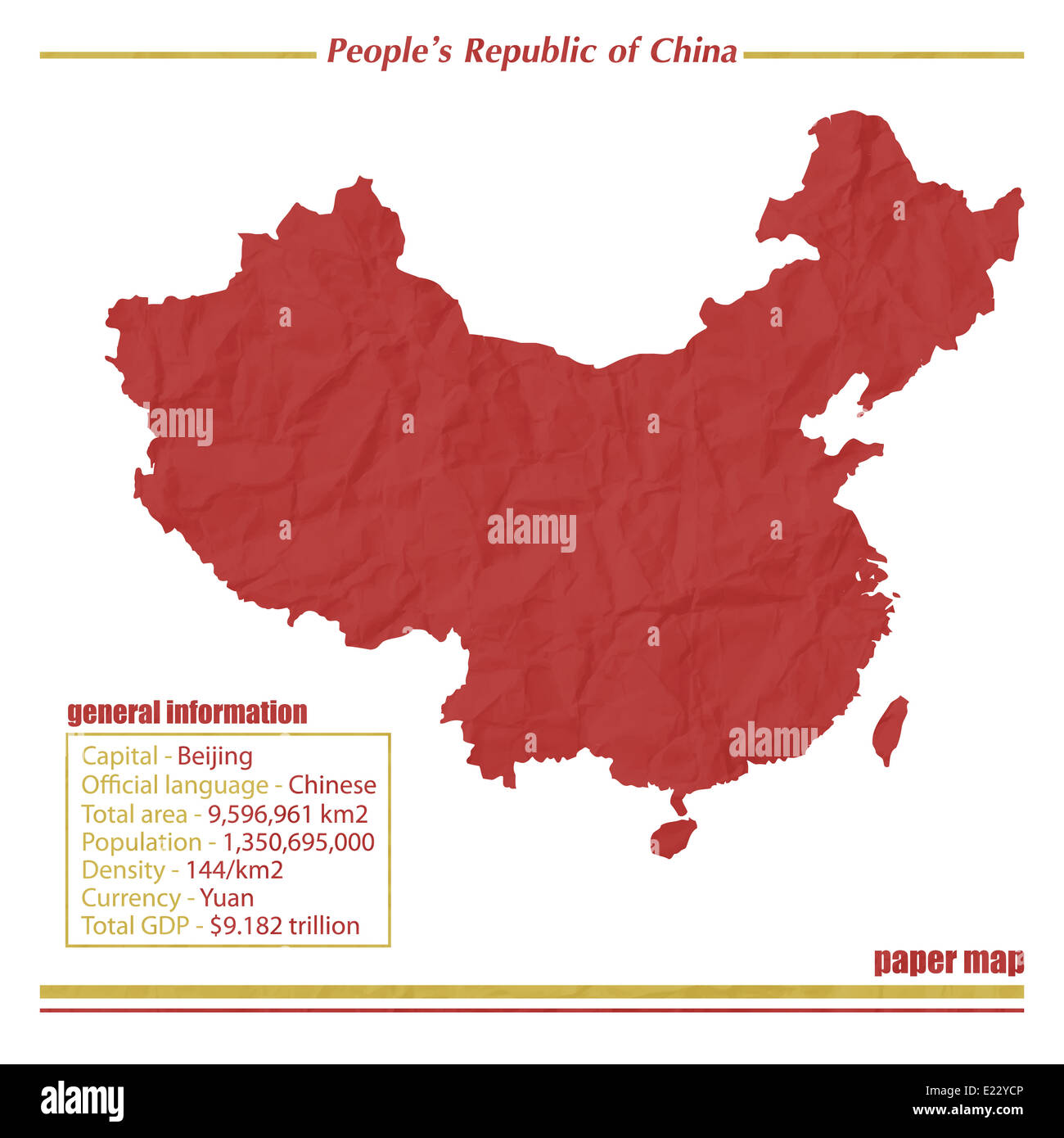 Antica mappa della cina immagini e fotografie stock ad alta risoluzione ...