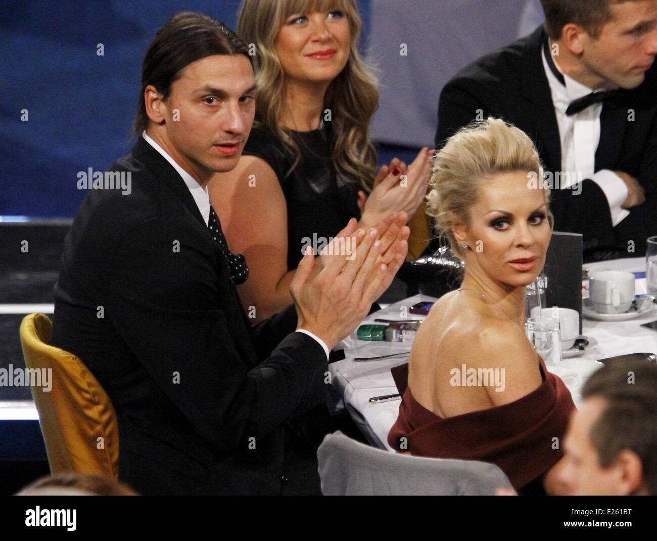 Fotbollsgalan 2013 - Cerimonia di premiazione con: Zlatan Ibrahimovic ...