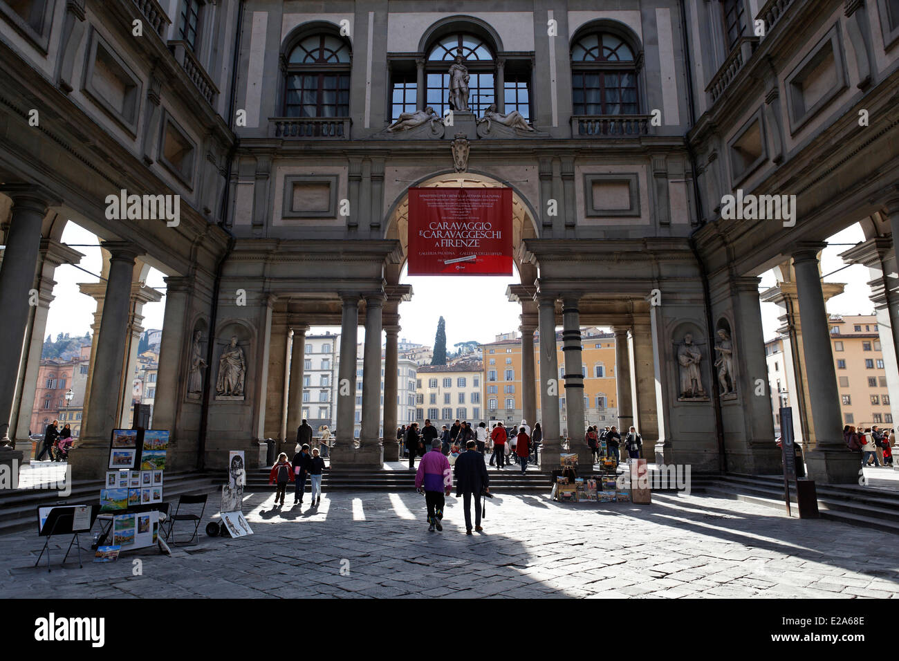 L'Italia, Toscana, Firenze, centro storico elencati come patrimonio mondiale dall' UNESCO ...