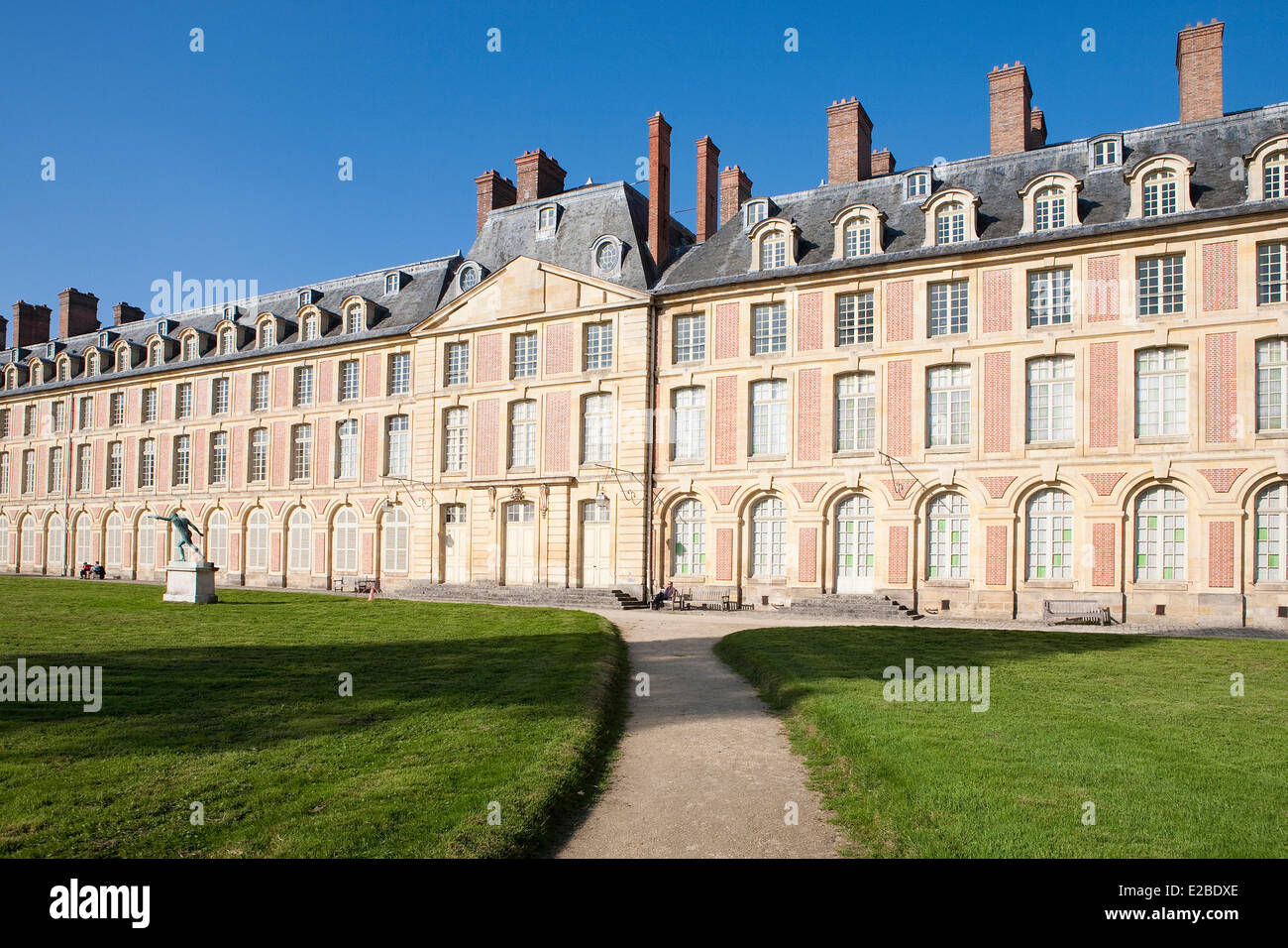 Francia, Seine et Marne, Fontainebleau, il Castello Reale, classificato ...