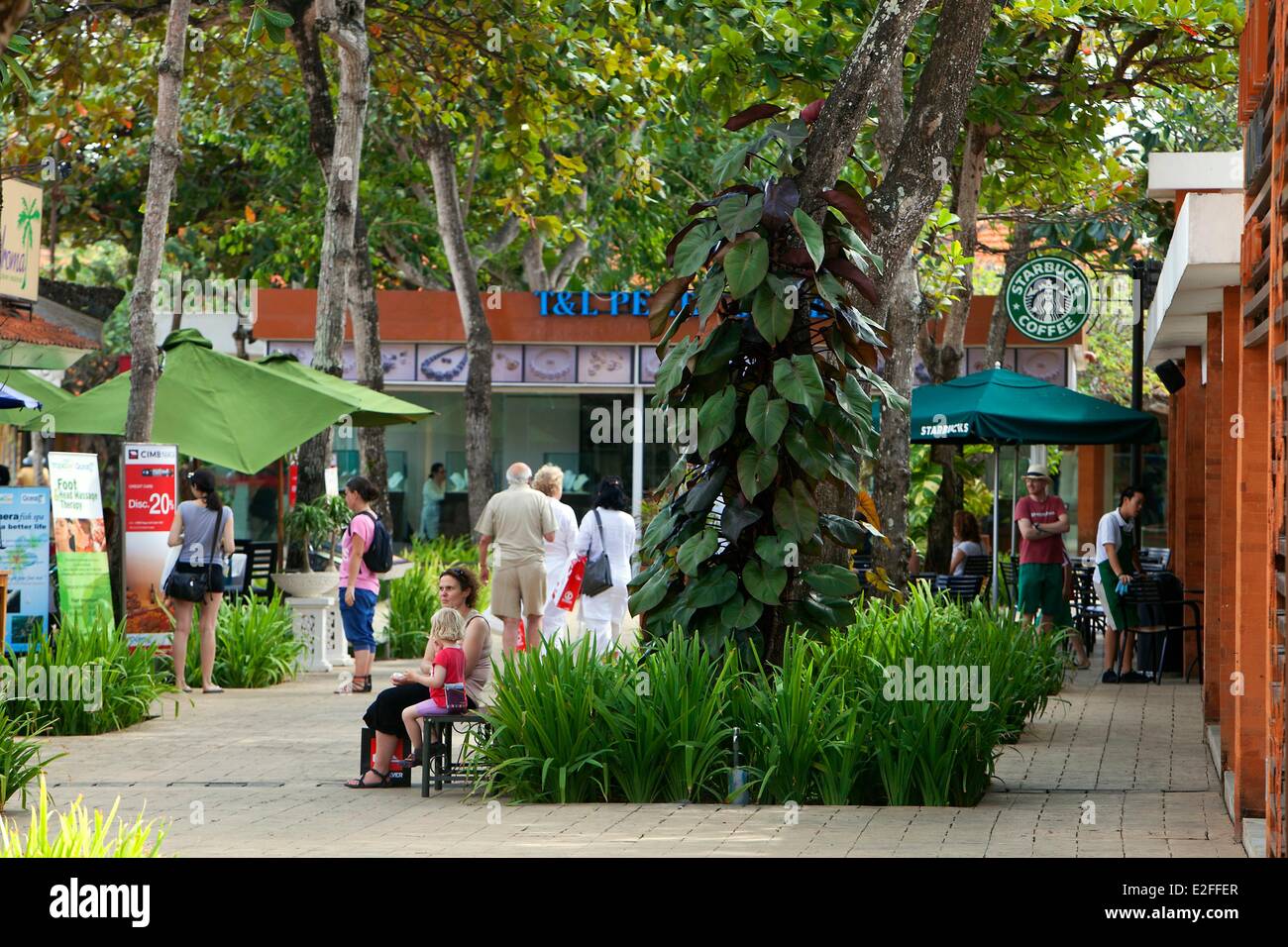 Indonesia, Bali, Bukit Peninsula, Nusa Dua, Bali Collection shopping ...