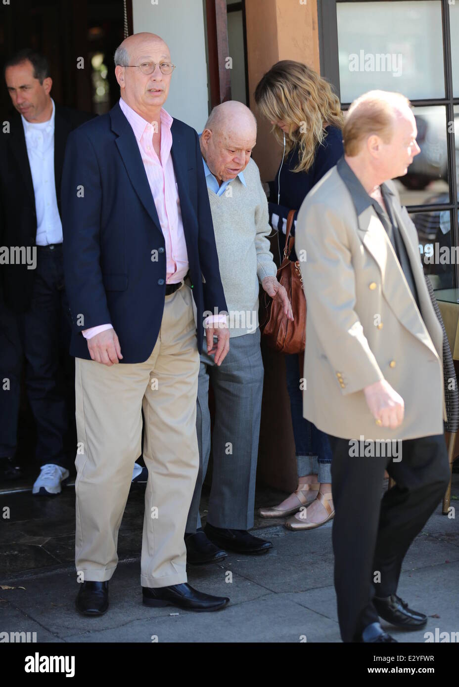 Comici Jerry Seinfeld e Don Rickles partono il fattore della famosa ...