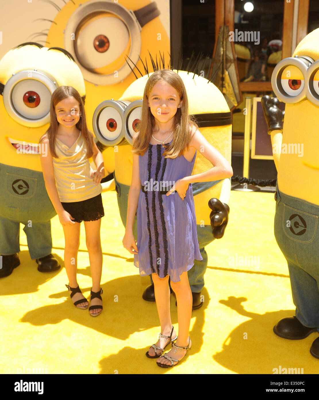 Premiere di Universal Pictures' 'Despicable Me 2' al Amphitheatre di ...