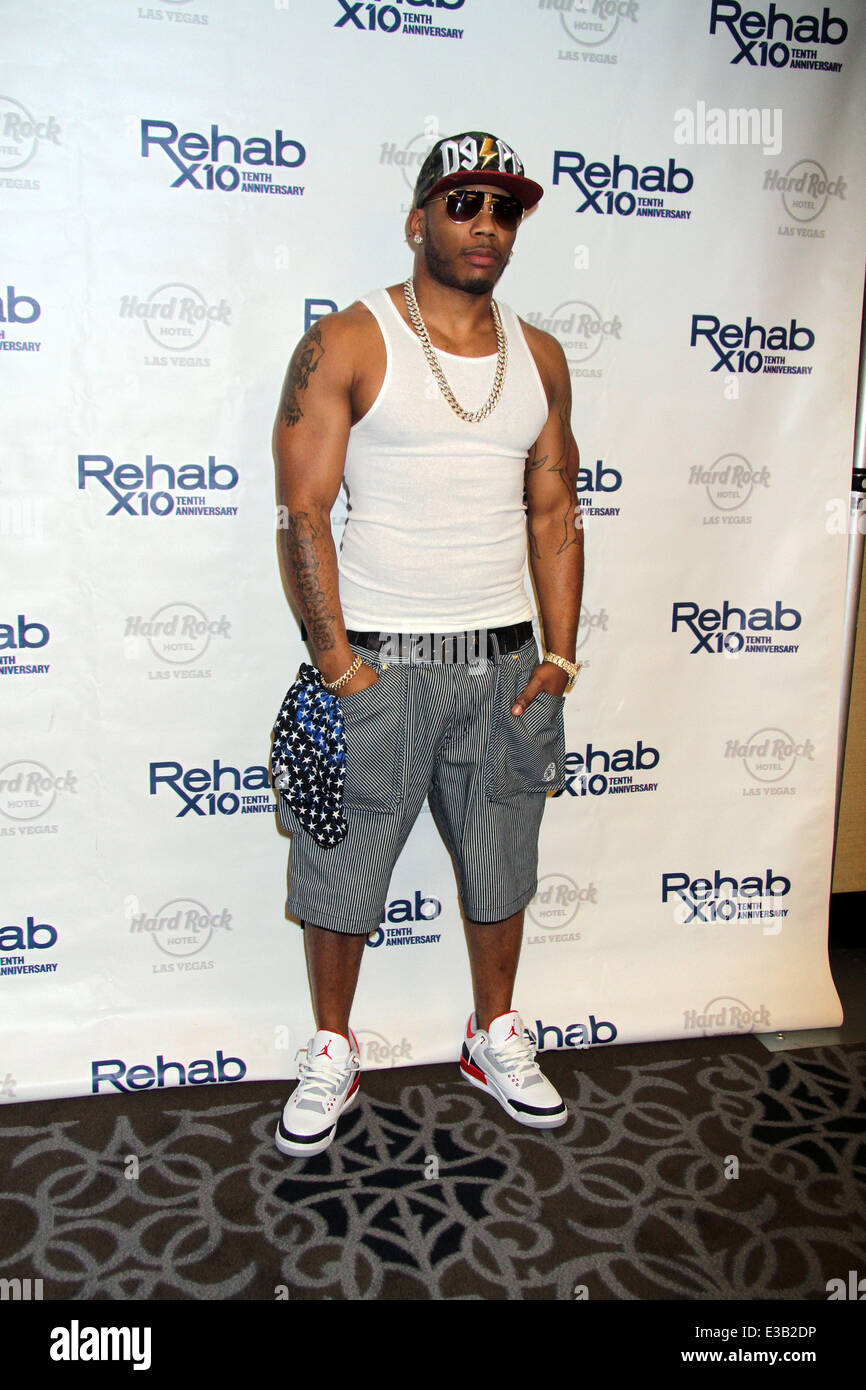 Il rapper Nelly ospita a "Rehab" Piscina al Hard Rock Hotel e Casino di ...