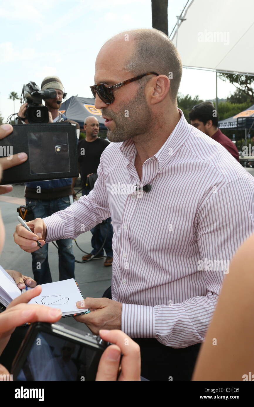 Jason statham visto negli studi universali immagini e fotografie stock ...