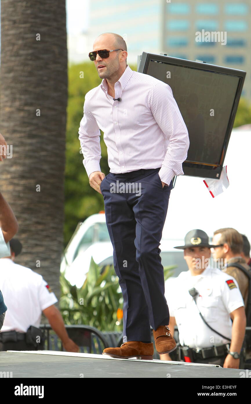 Jason statham visto negli studi universali immagini e fotografie stock ...