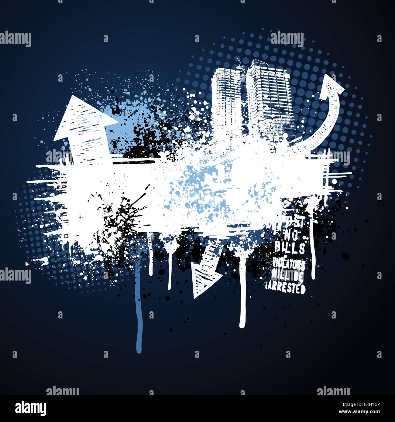 La città bianca Immagini Vettoriali Stock - Alamy