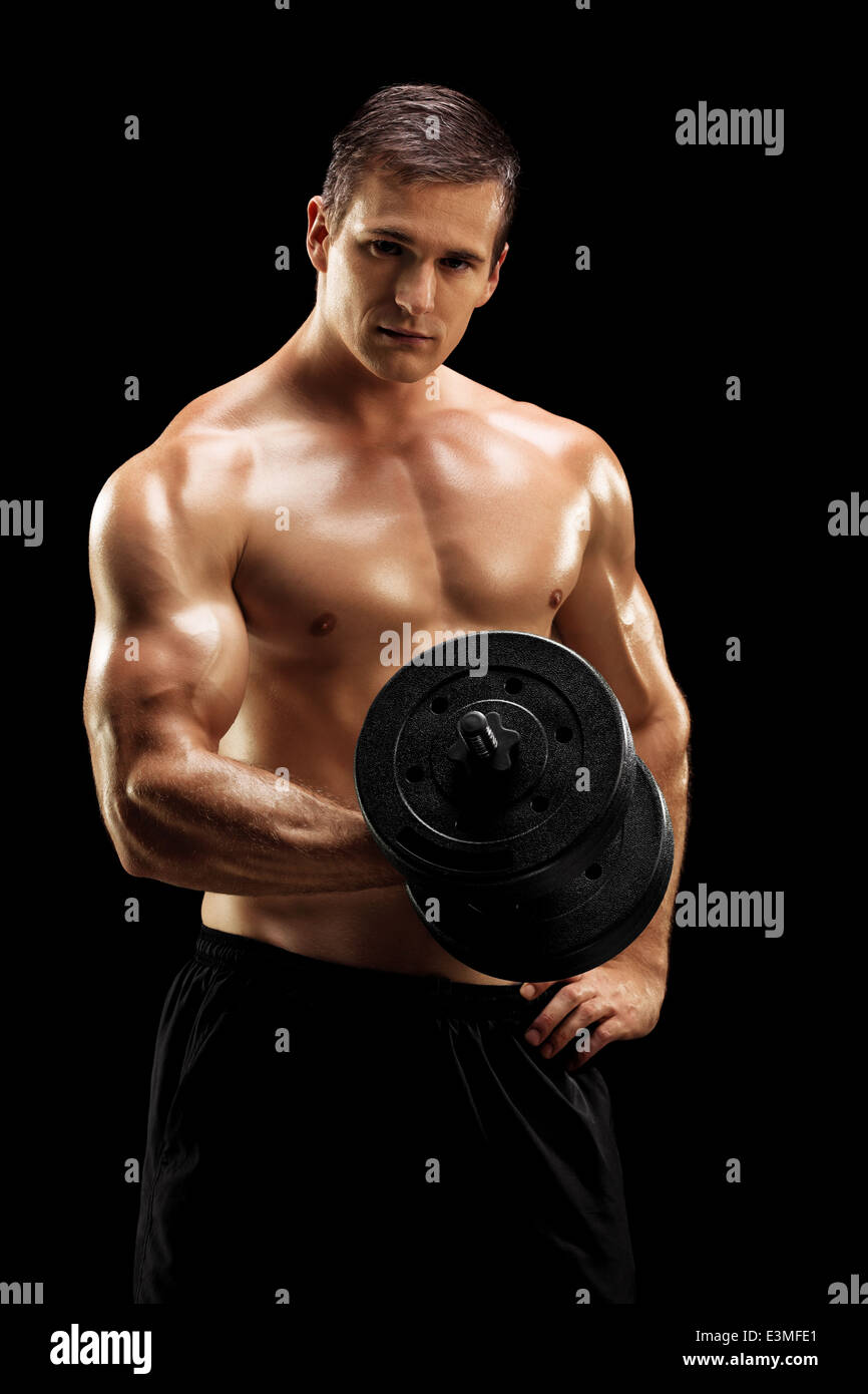 Allenamento bodybuilder immagini e fotografie stock ad alta risoluzione ...