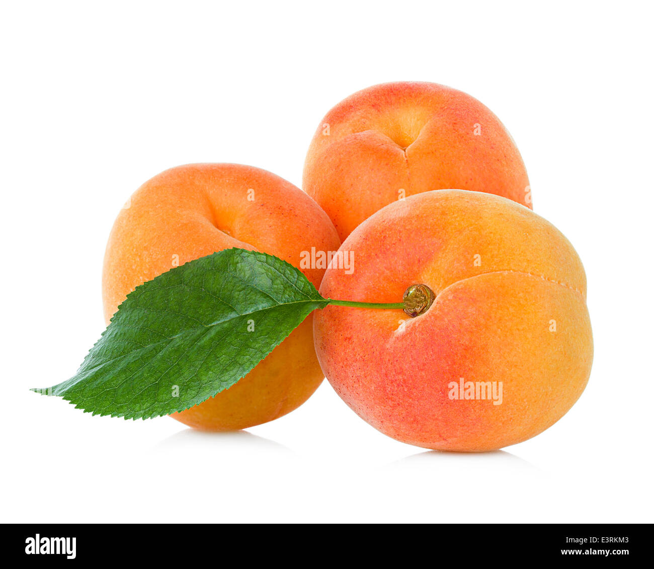 Albicocca isolata immagini e fotografie stock ad alta risoluzione - Alamy