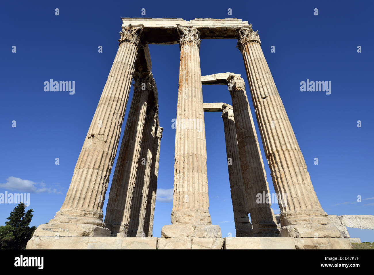 Tempio di zeus olimpico di atene immagini e fotografie stock ad alta ...