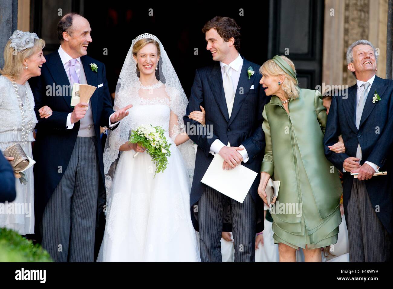 Roma, Italia. 05 Luglio, 2014. La principessa Astrid (L-R) e il ...